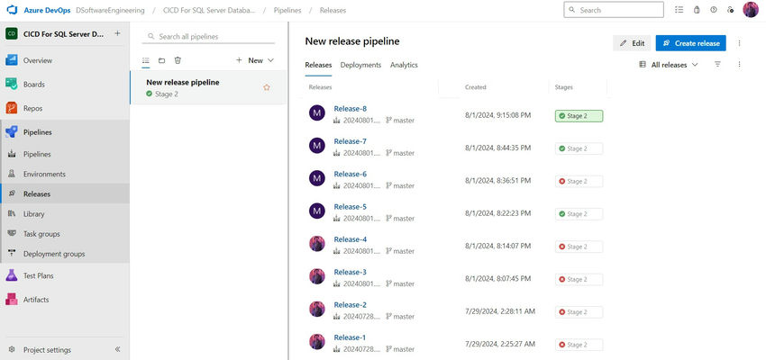 Implement CI/CD for SQL Server with Visual Studio and Azure DevOps